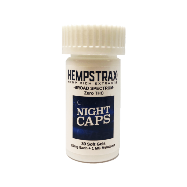 25 mg CBD Night Caps Gel Capsules | OC Wellness Solutions | Buy CBD